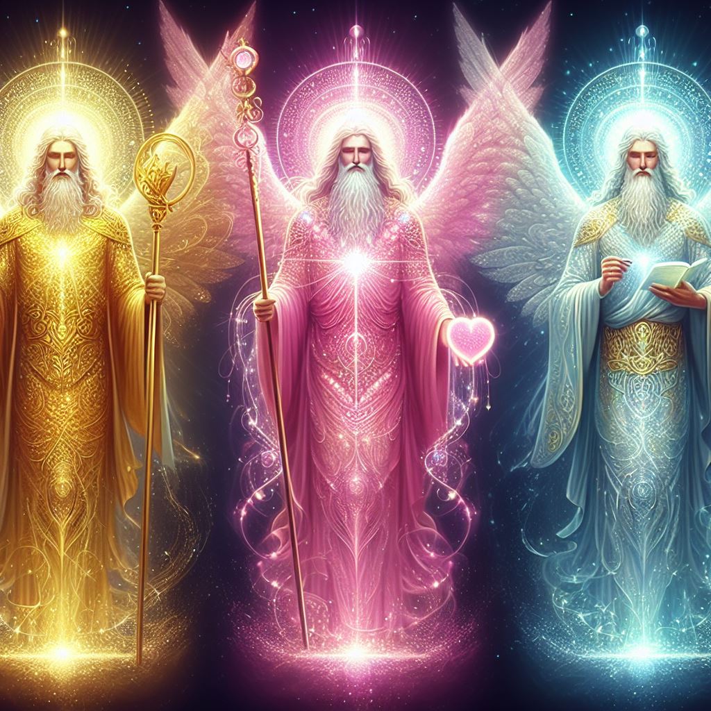 The Twelve (12) Solar Rays, the Ascended Masters & Archangels Assisting ...